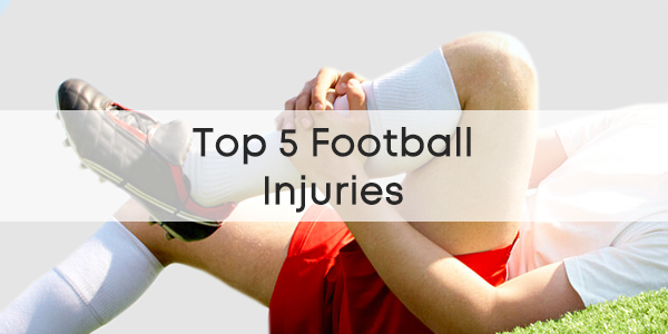 Top 5 Most Common Football Injuries | PhysioRoom Injury Advice